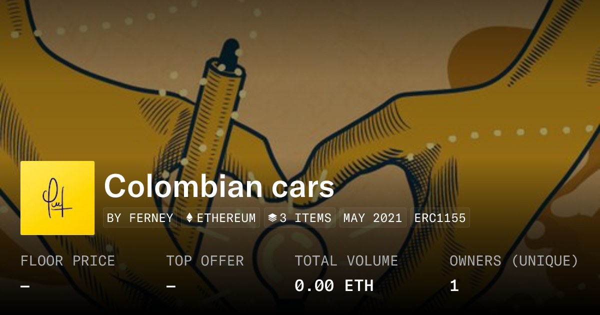 Colombian cars - Collection | OpenSea