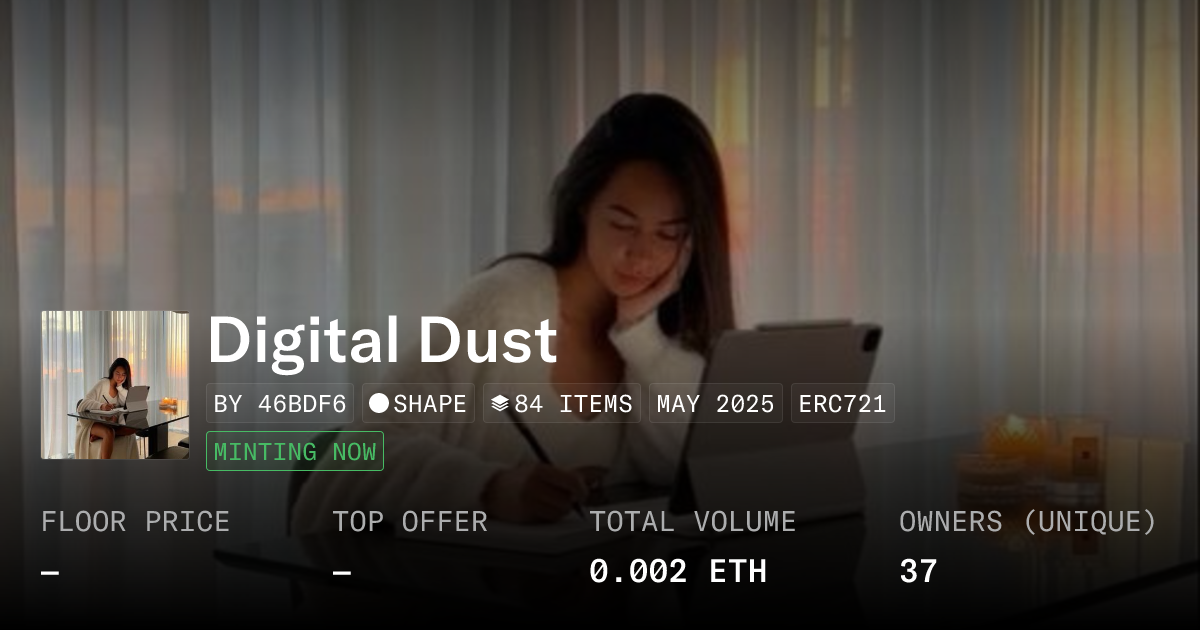 Digital Dust - Collection | OpenSea