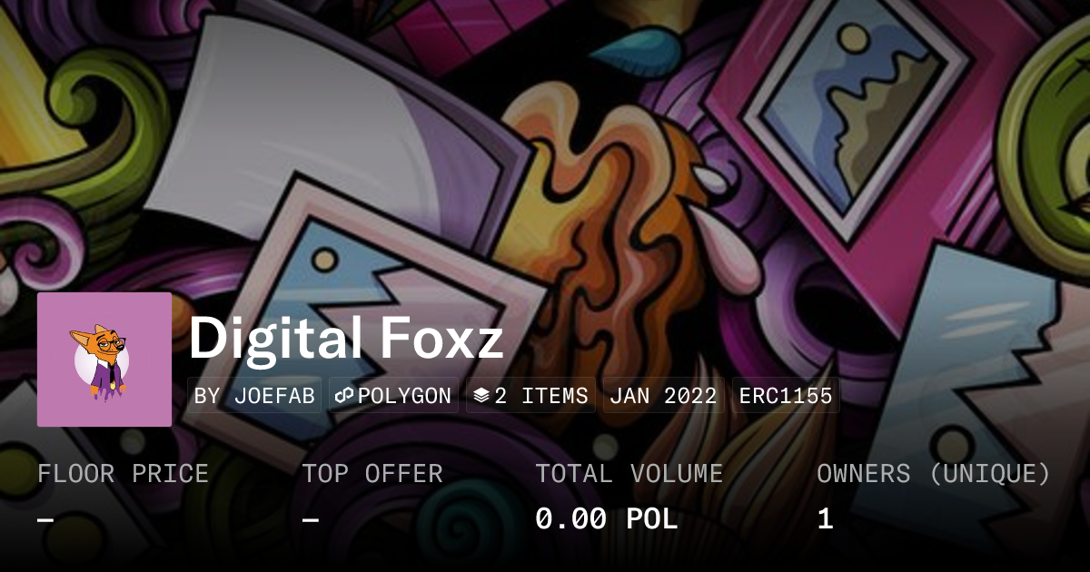 Digital Foxz - Collection | OpenSea