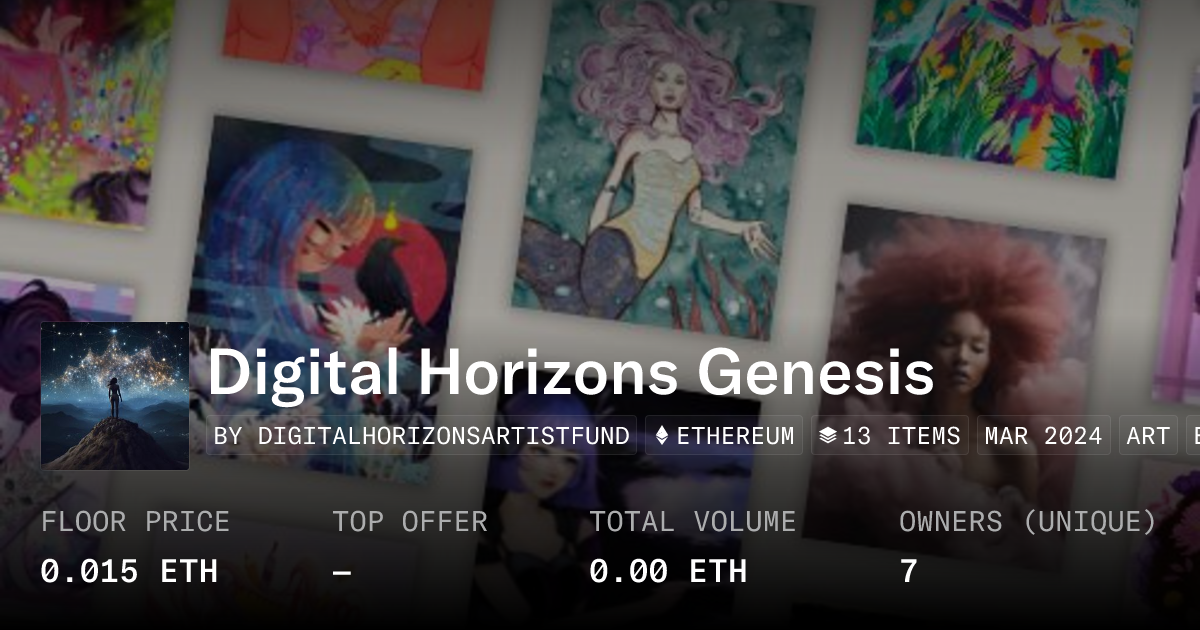 Digital Horizons Genesis - Collection | OpenSea
