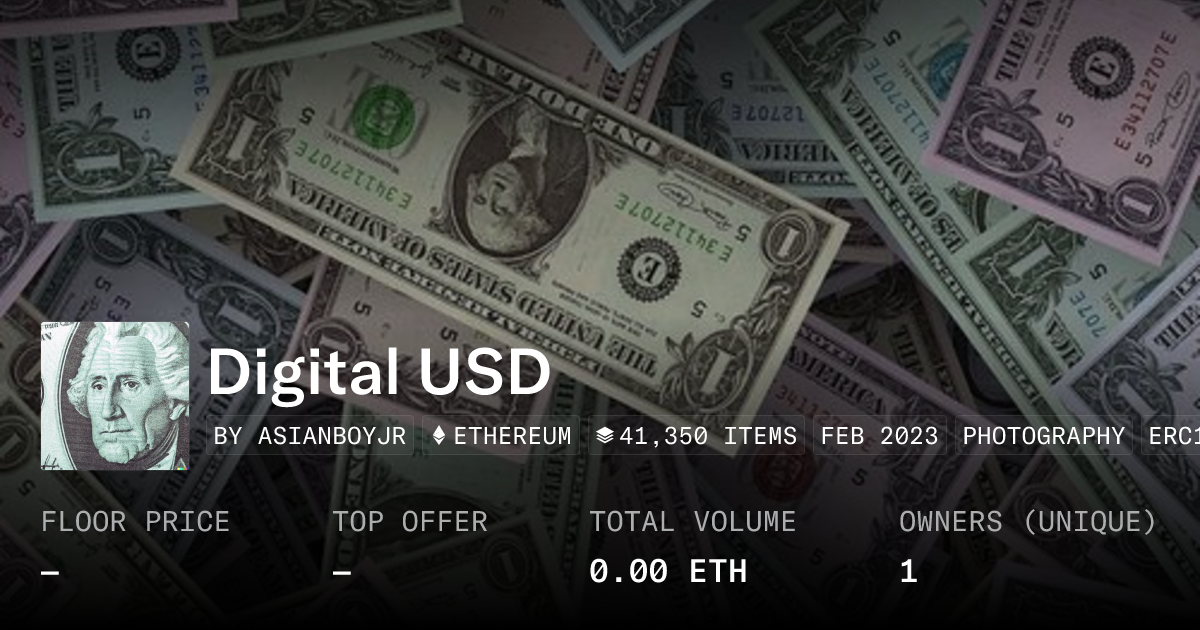 Digital USD - Collection | OpenSea