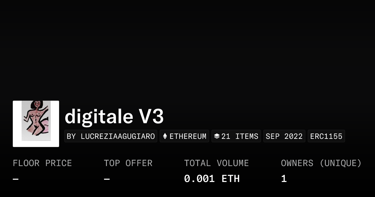 digitale V3 - Collection | OpenSea