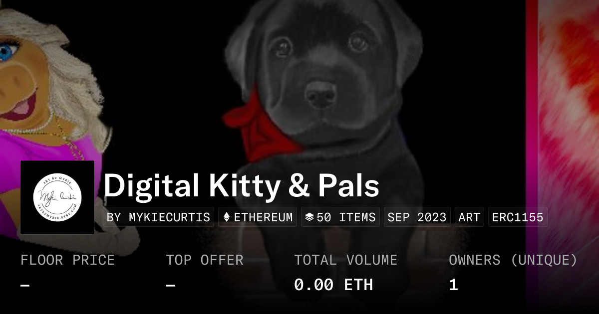 Digital Kitty & Pals - Collection | OpenSea
