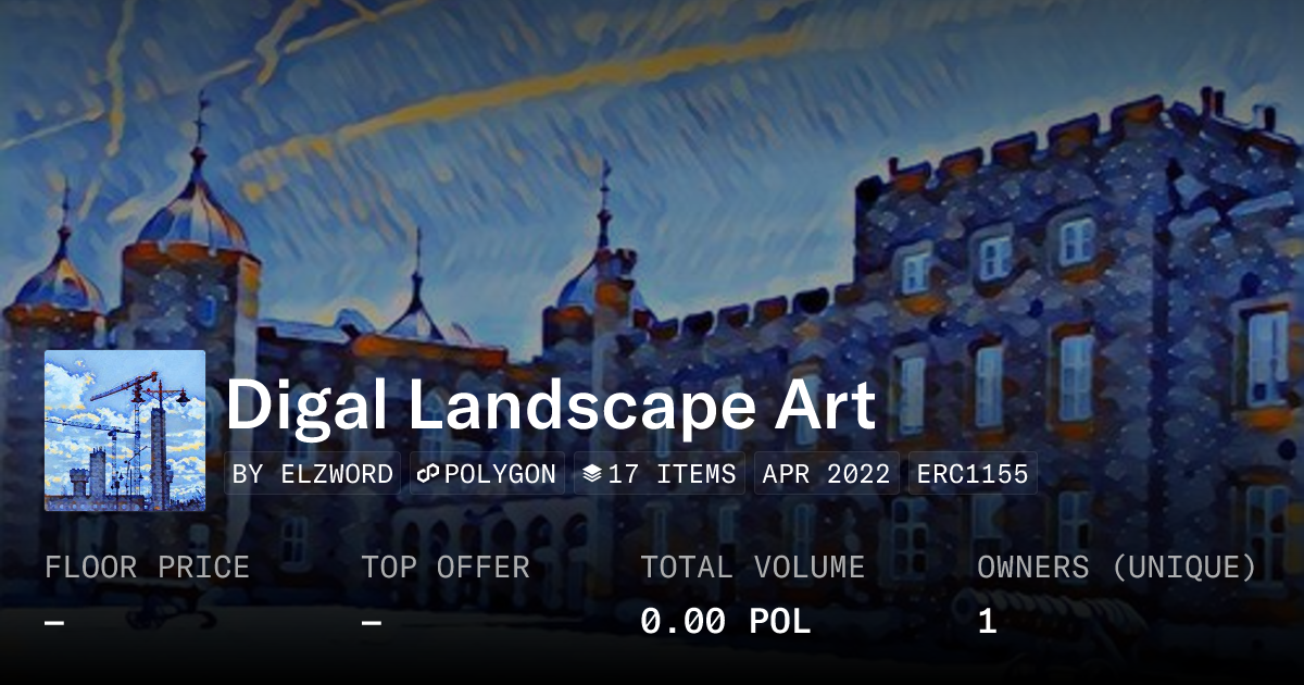 Digal Landscape Art - Collection | OpenSea