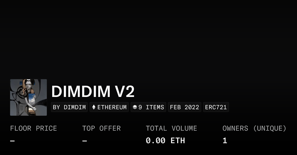 DIMDIM V2 - Collection | OpenSea