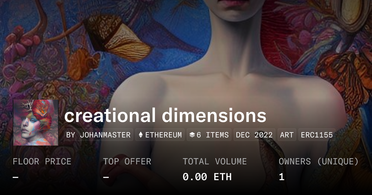 creational dimensions - Collection | OpenSea