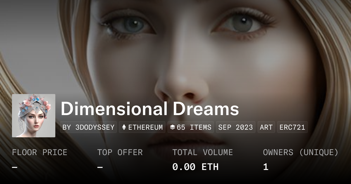 Dimensional Dreams - Collection | OpenSea