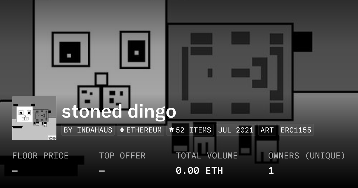 stoned dingo - Collection | OpenSea