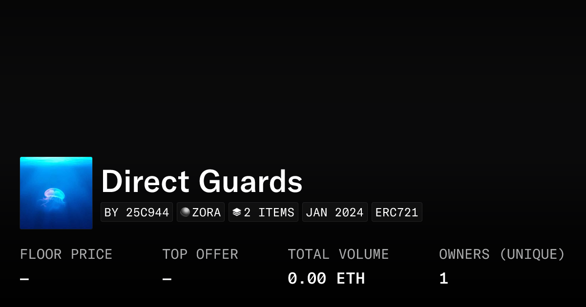 Direct Guards - Collection | OpenSea