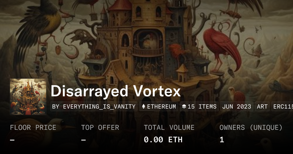 Disarrayed Vortex - Collection | OpenSea