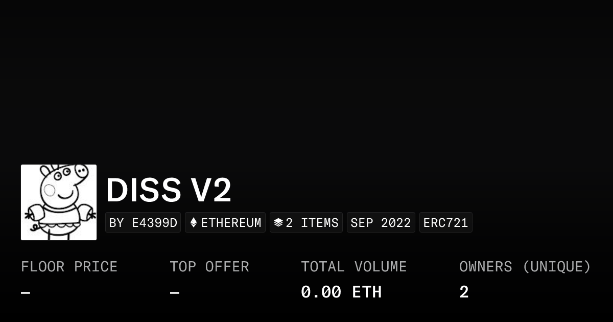 DISS V2 - Collection | OpenSea