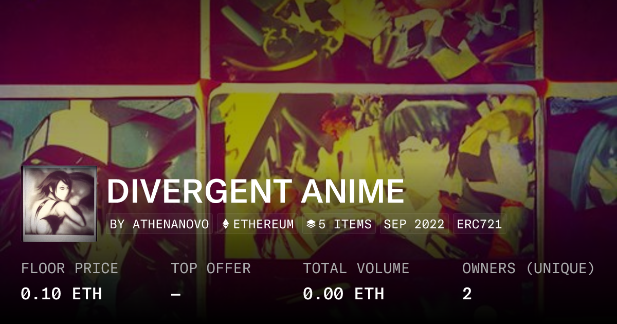 DIVERGENT ANIME - Collection | OpenSea
