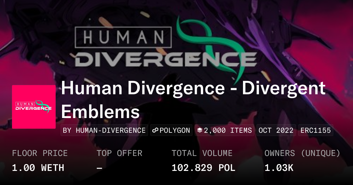 Human Divergence - Divergent Emblems - Collection | OpenSea