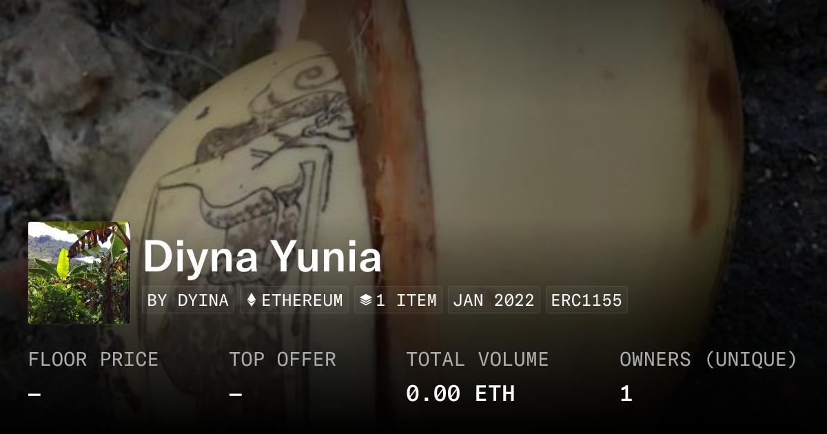 Diyna Yunia - Collection | OpenSea