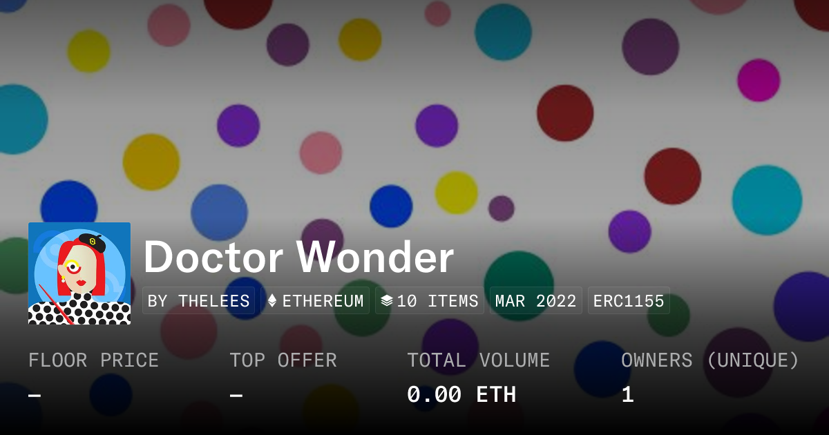 Doctor Wonder - Collection | OpenSea