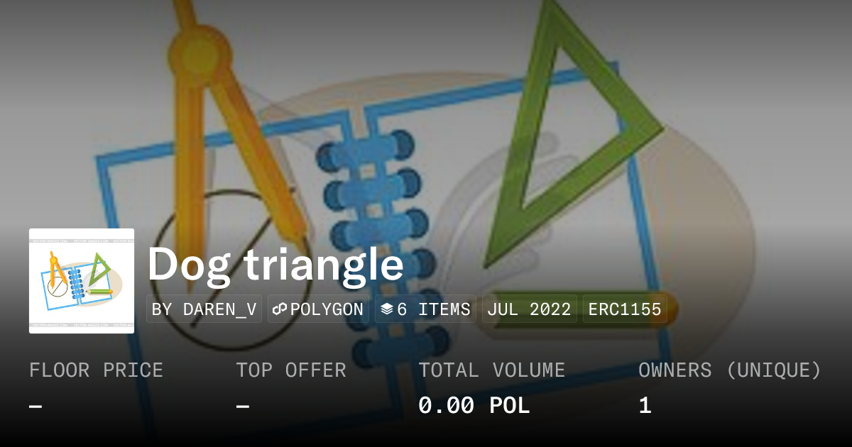 Dog triangle - Collection | OpenSea
