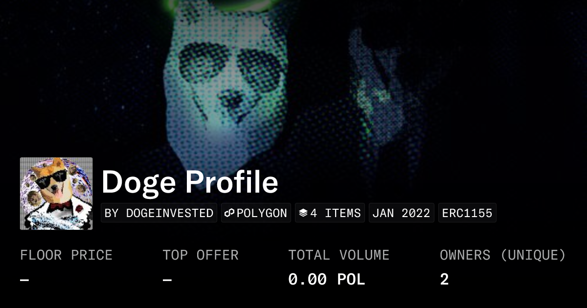 Doge Profile - Collection | OpenSea