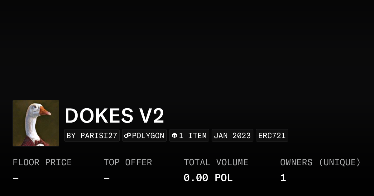 DOKES V2 - Collection | OpenSea