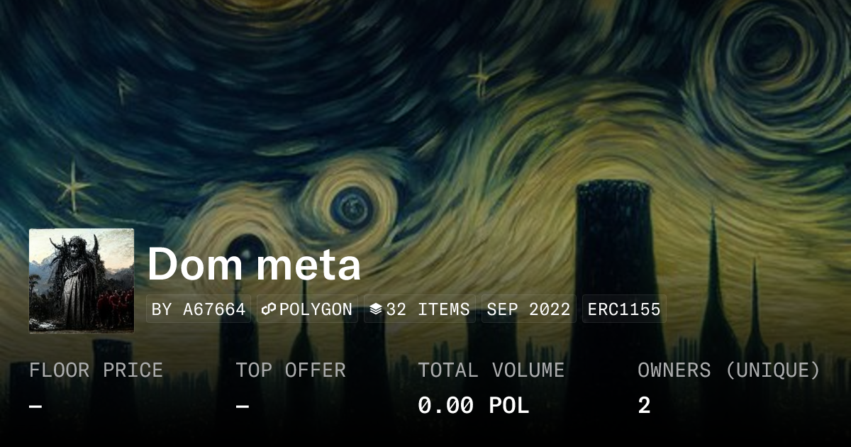 Dom meta - Collection | OpenSea