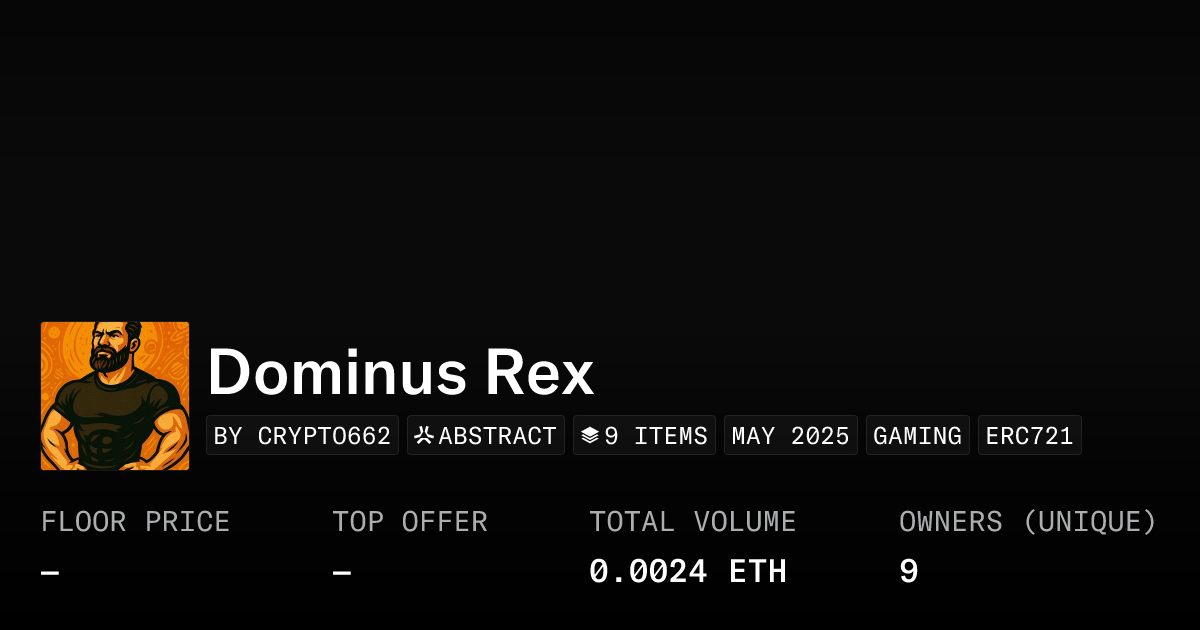 Dominus Rex - Collection | OpenSea
