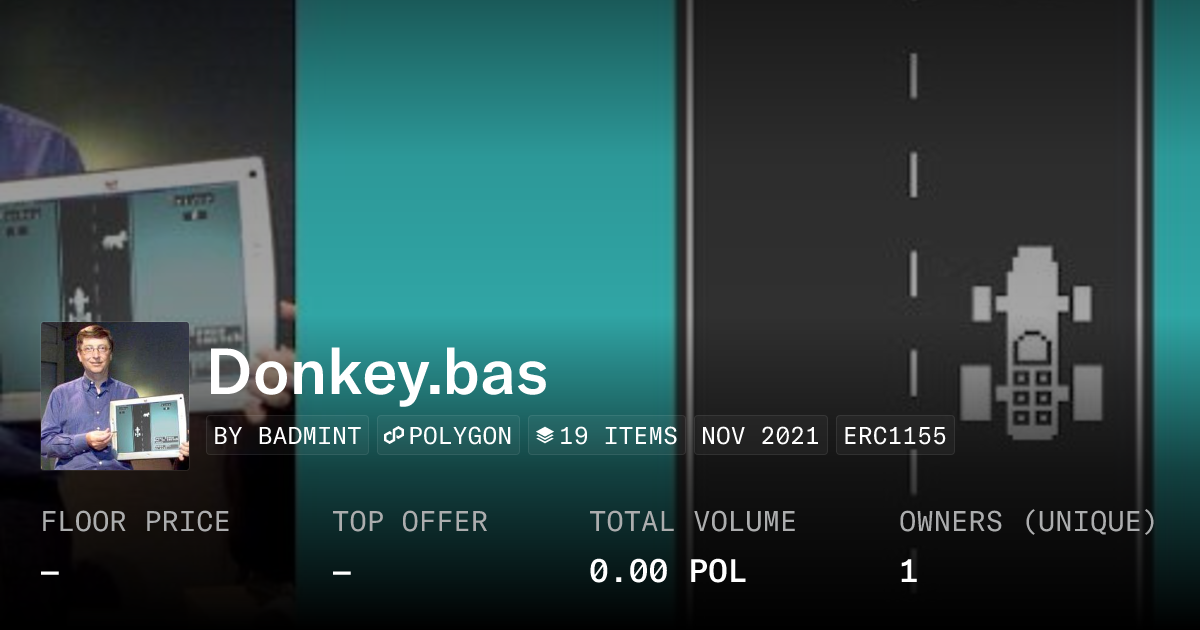 Donkey.bas - Collection | OpenSea