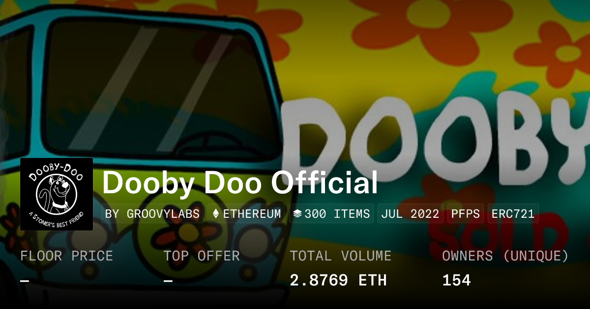 Dooby Doo Official - Collection | OpenSea