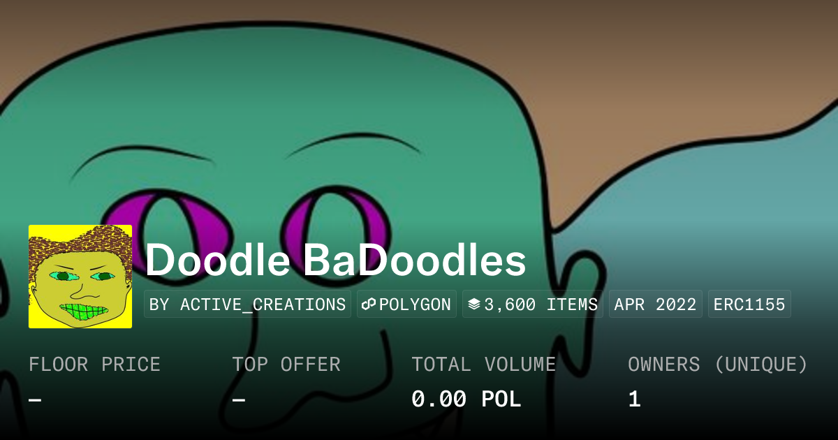 Doodle BaDoodles - Collection | OpenSea
