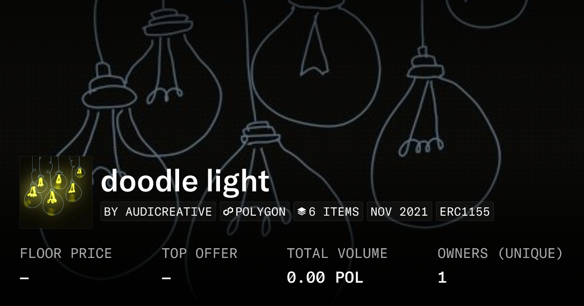 doodle light - Collection | OpenSea