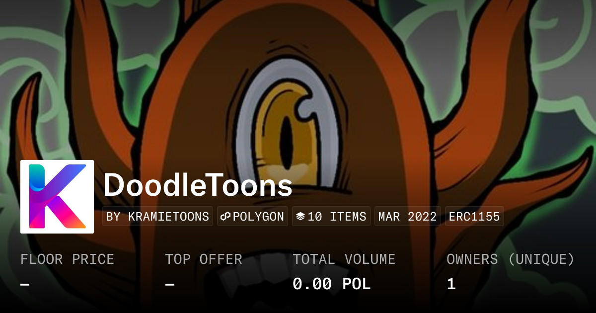 DoodleToons - Collection | OpenSea