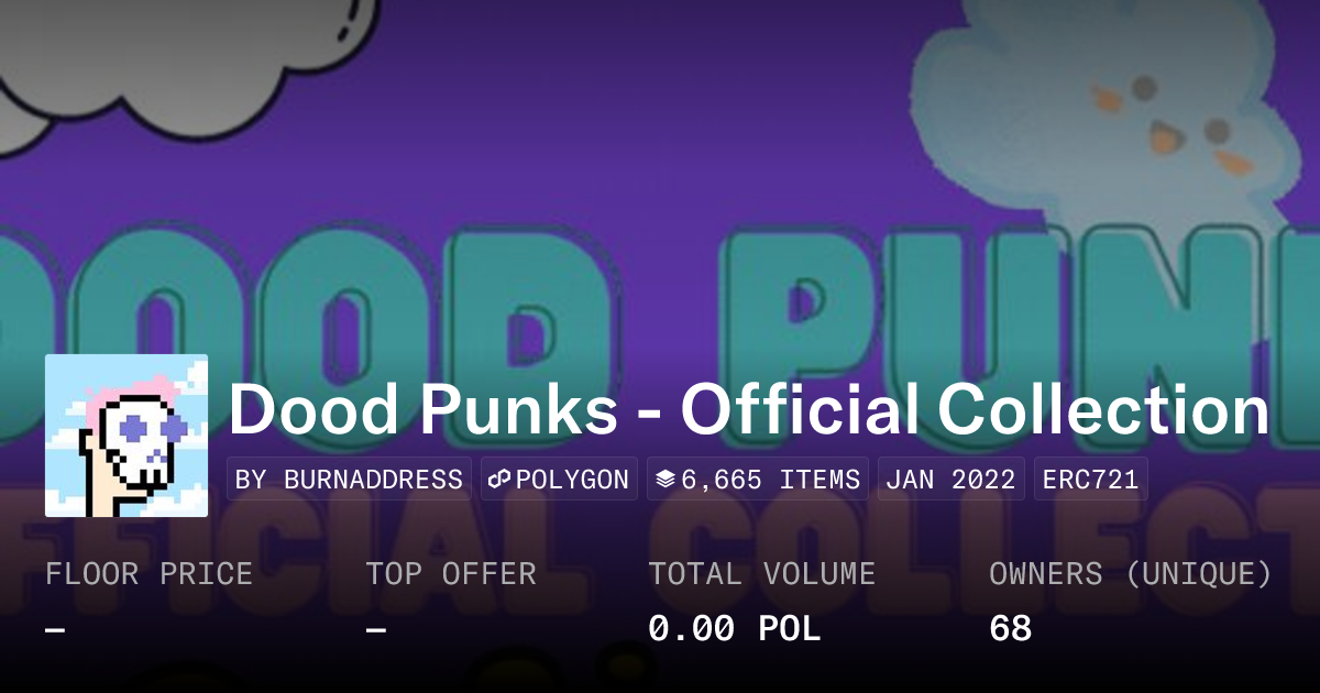 Dood Punks - Official Collection - Collection | OpenSea