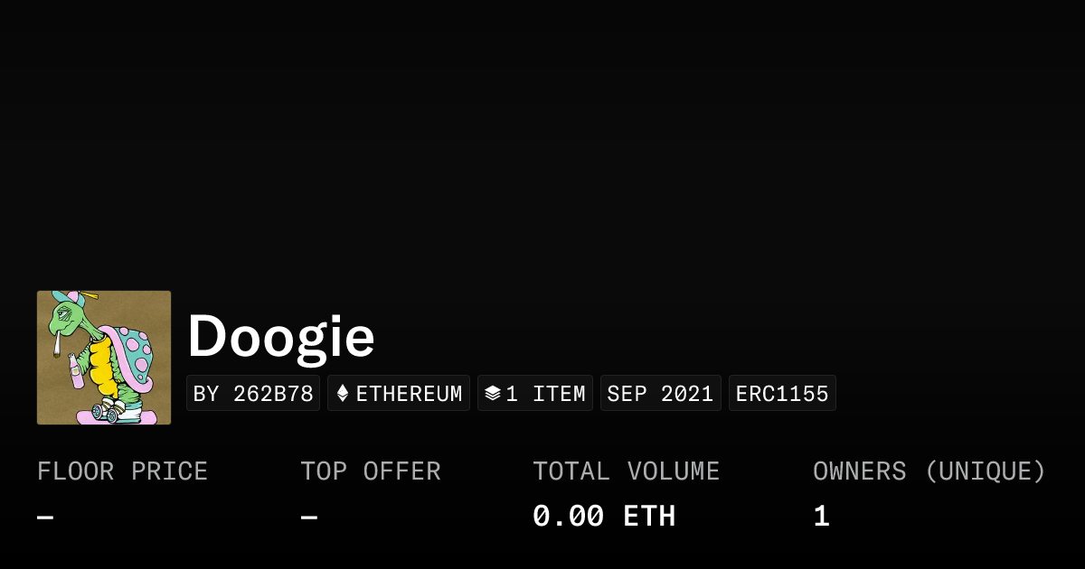 Doogie - Collection | OpenSea