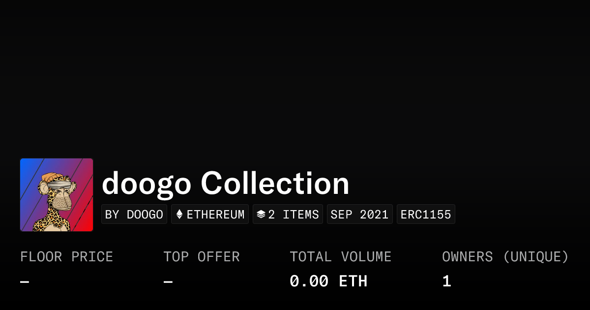 doogo Collection - Collection | OpenSea
