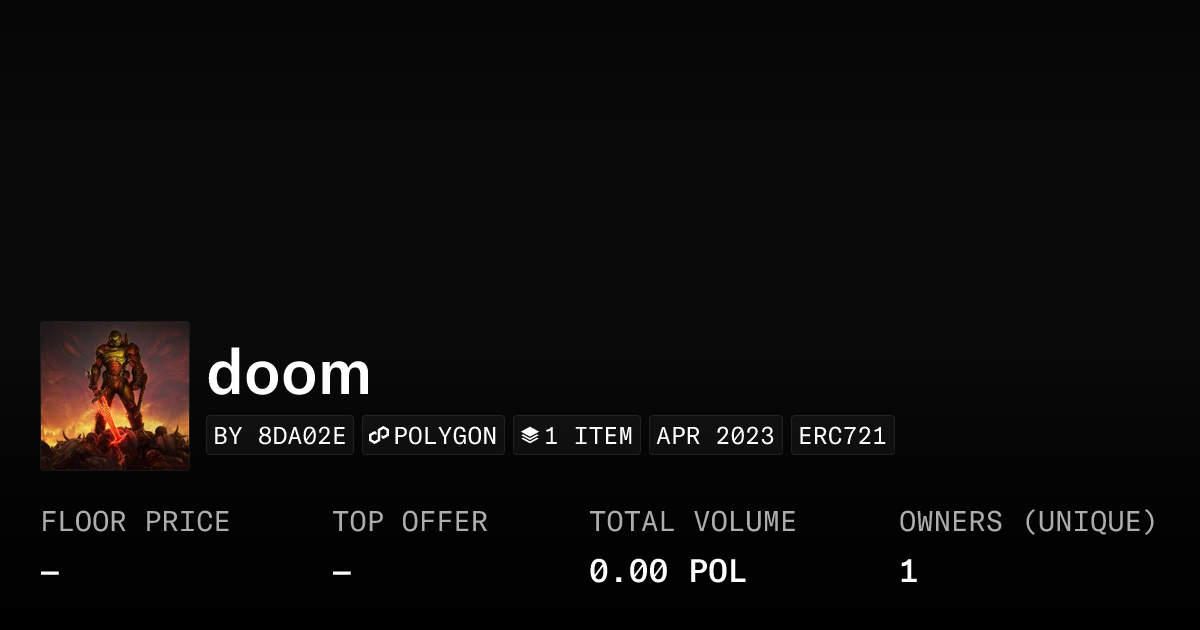 doom - Collection | OpenSea