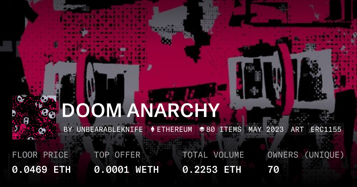 DOOM ANARCHY - Collection | OpenSea