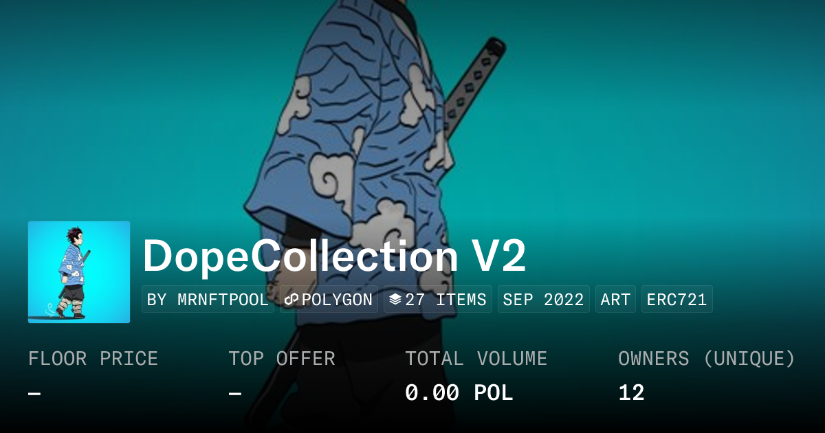 DopeCollection V2 - Collection | OpenSea
