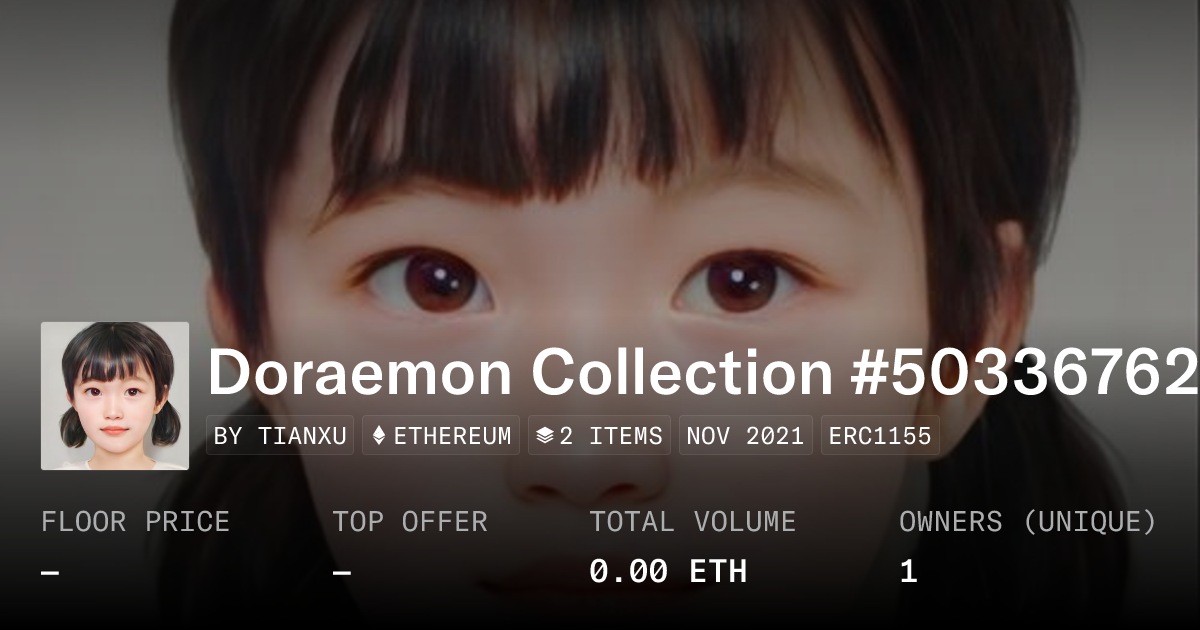 Doraemon Collection #50336762 - Collection | OpenSea