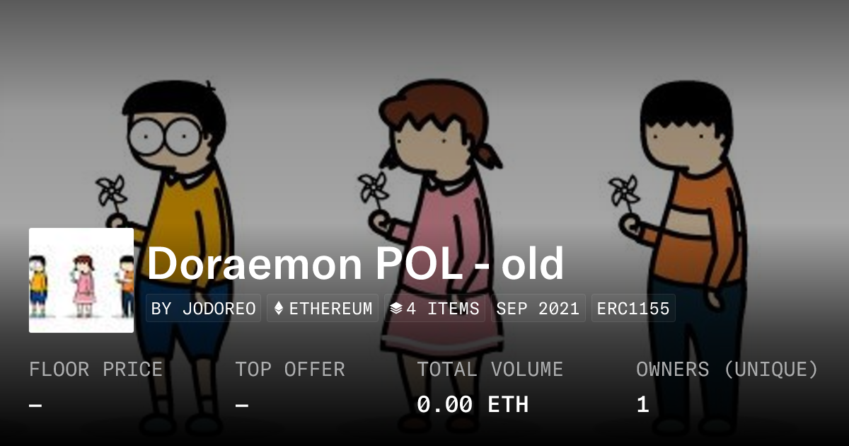 Doraemon POL - old - Collection | OpenSea
