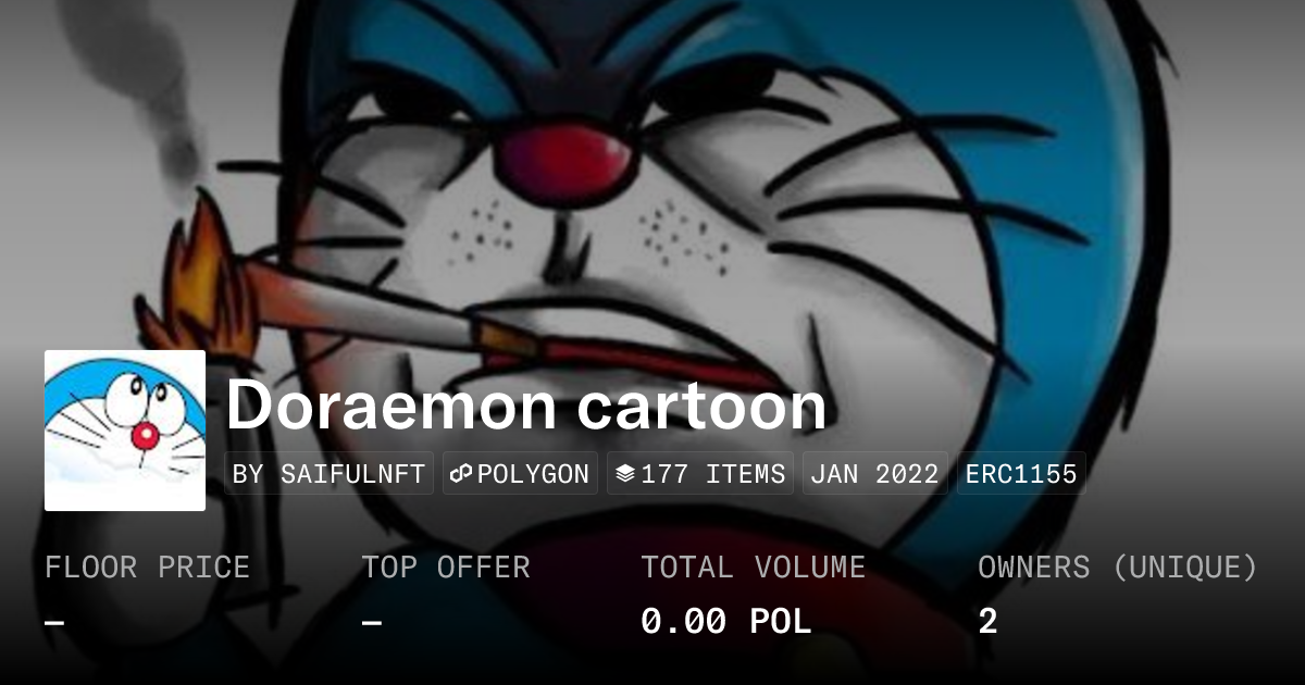 Doraemon cartoon - Collection | OpenSea