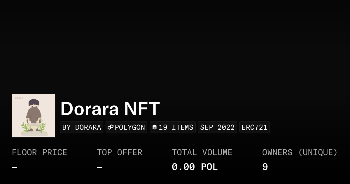 Dorara NFT - Collection | OpenSea