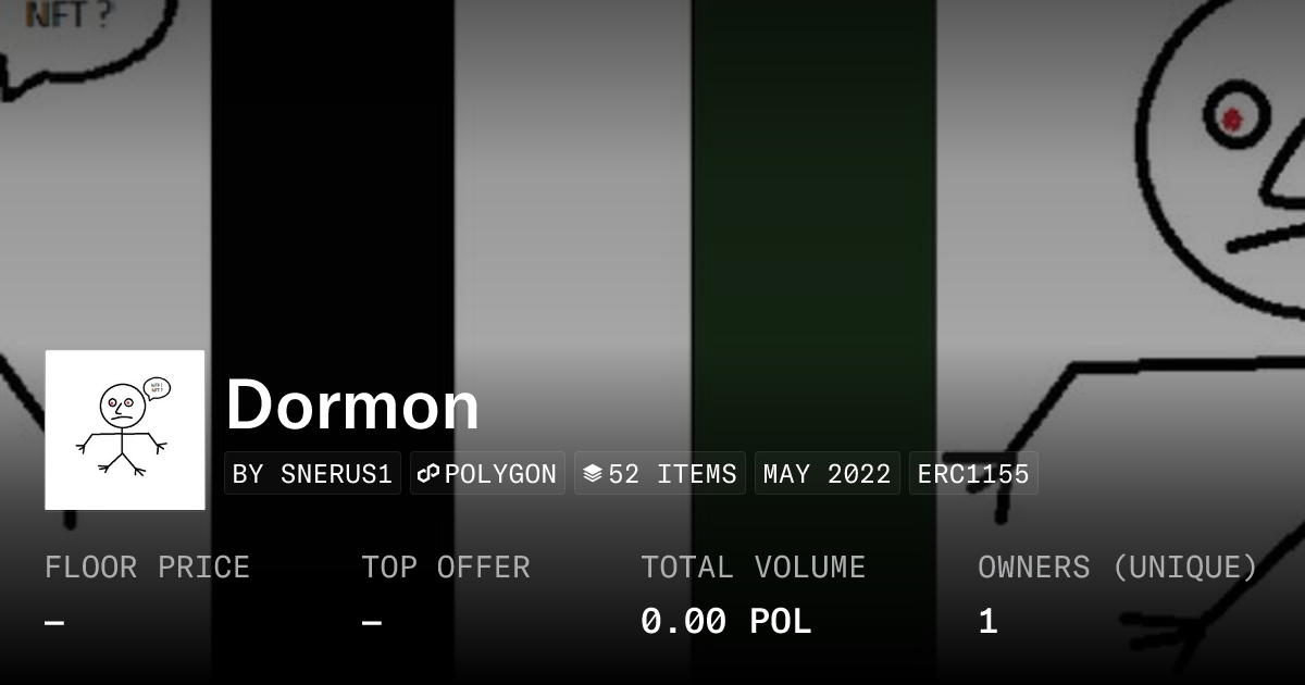 Dormon - Collection | OpenSea