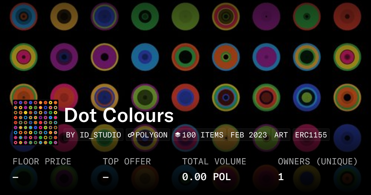 Dot Colours - Collection | OpenSea