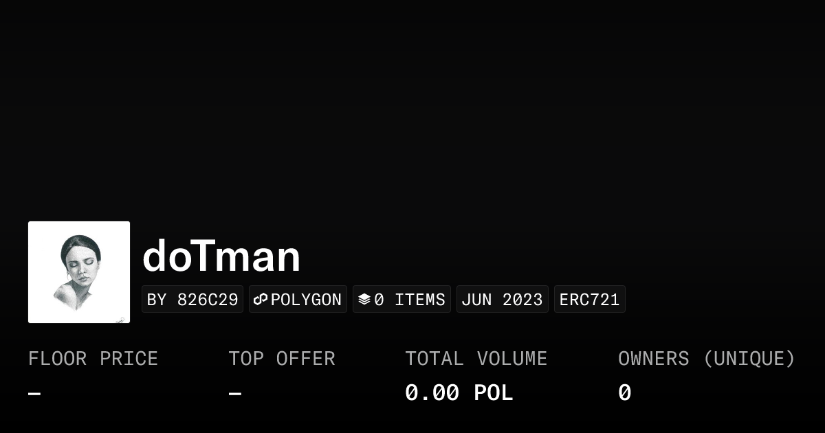 doTman - Collection | OpenSea