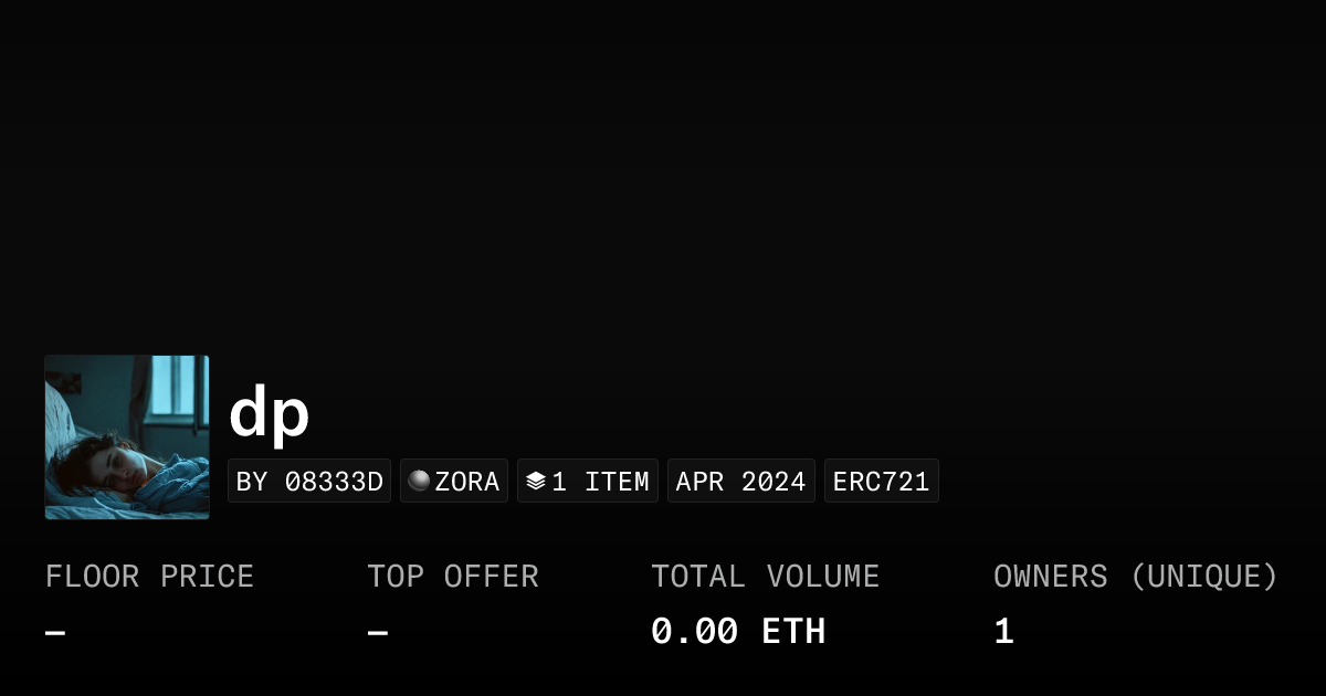 dp - Collection | OpenSea