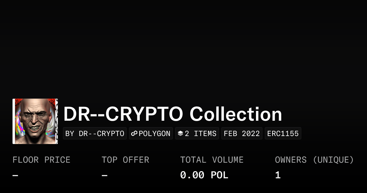DR--CRYPTO Collection - Collection | OpenSea