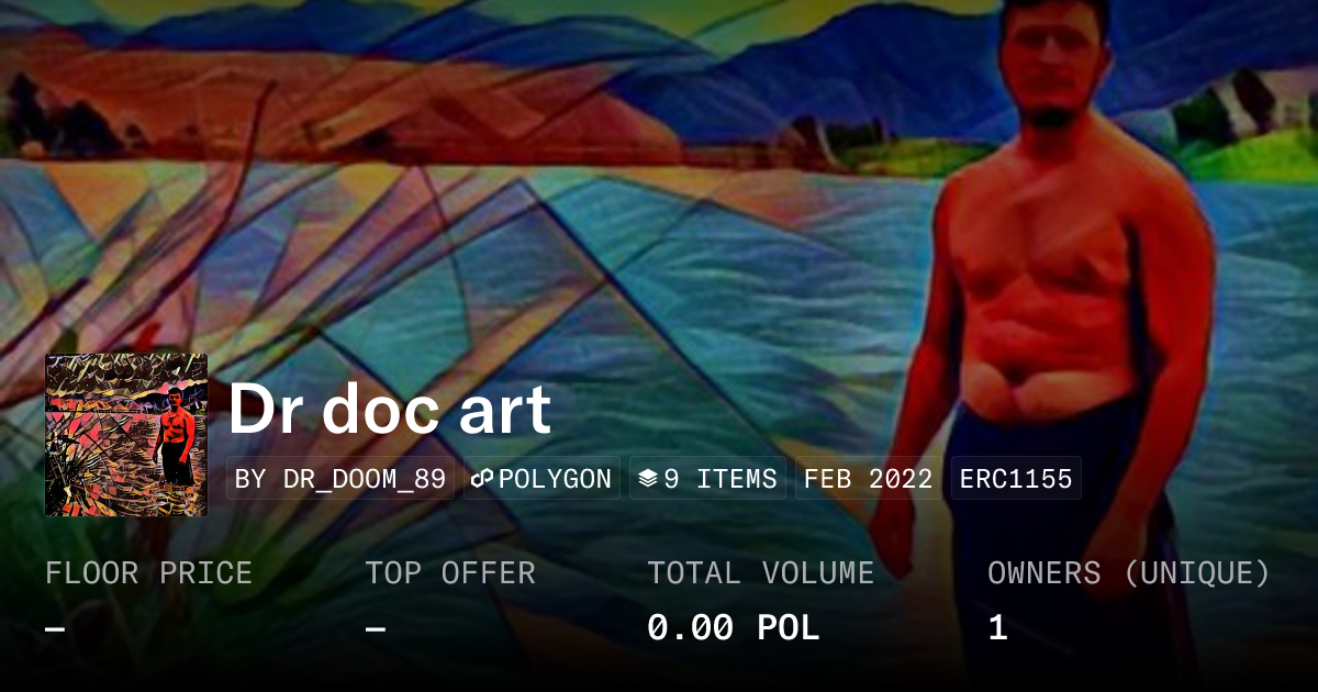 Dr doc art - Collection | OpenSea