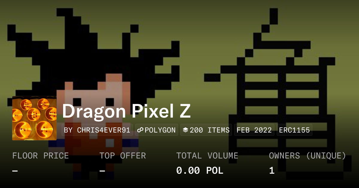 Dragon Pixel Z - Collection | OpenSea