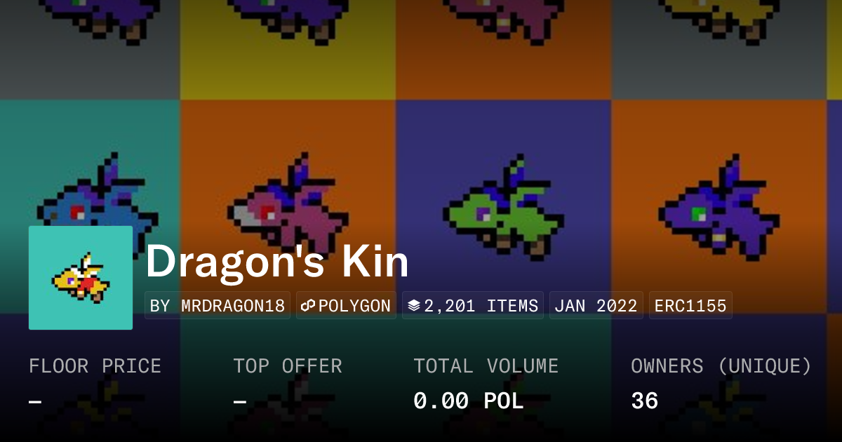 Dragon's Kin - Collection | OpenSea
