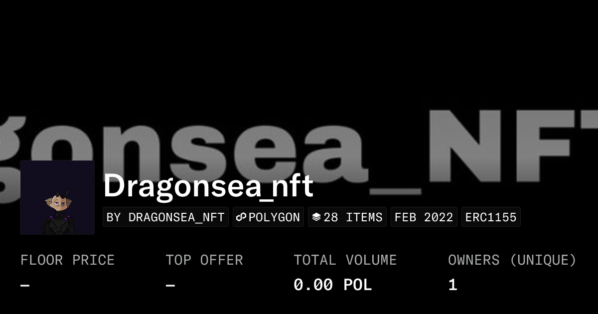 Dragonsea_nft - Collection | OpenSea