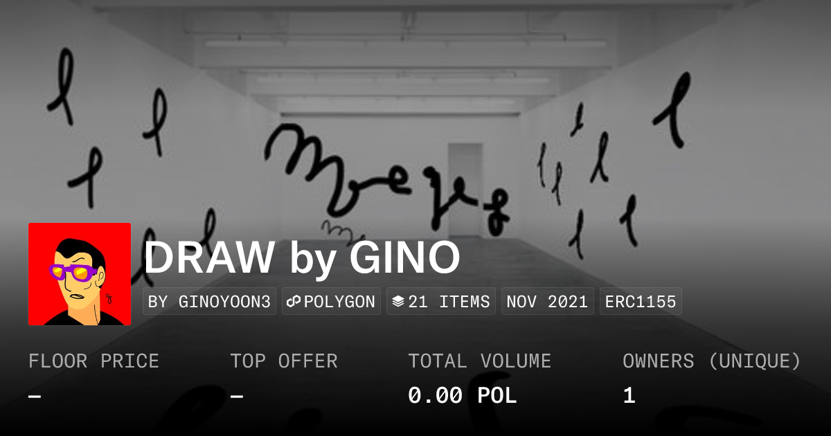 DRAW by GINO - Collection | OpenSea