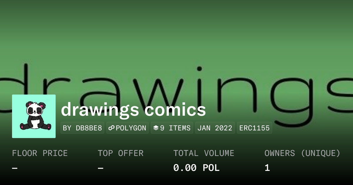 drawings comics - Collection | OpenSea